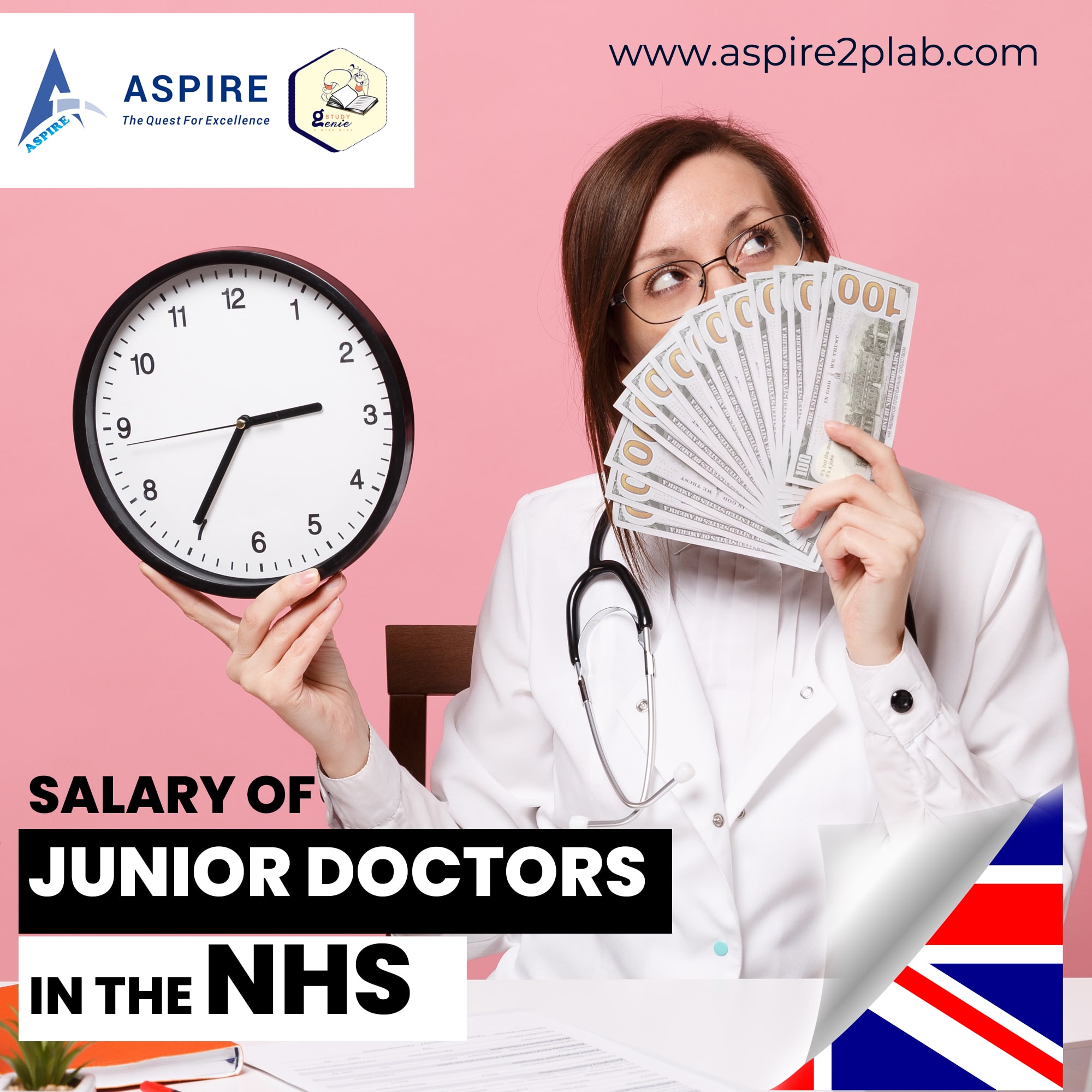 Salary of junior doctors in the NHS - ASPIRE2PLAB